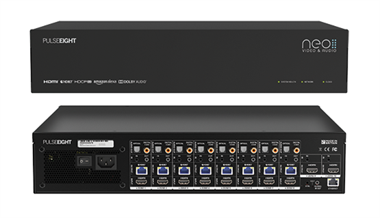 neo:8a - Pulse-Eight - Ultra HD Distribution and Control Products