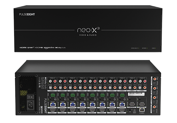 neo:X3 - HBaseT3 Video & Audio Matrix - Pulse-Eight - Ultra HD ...