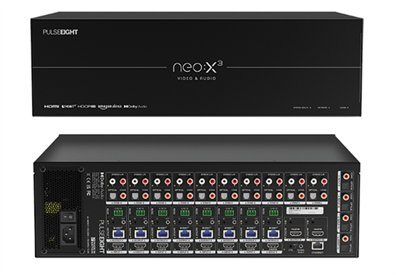 neo:X3 - HBaseT3 Video & Audio Matrix - Pulse-Eight - Ultra HD ...